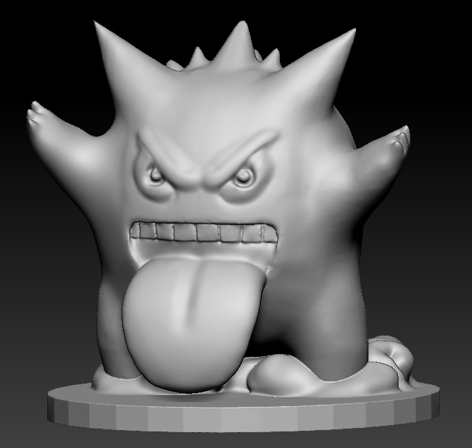 OBJ file pokemon ectoplasma・3D printing design to download・Cults