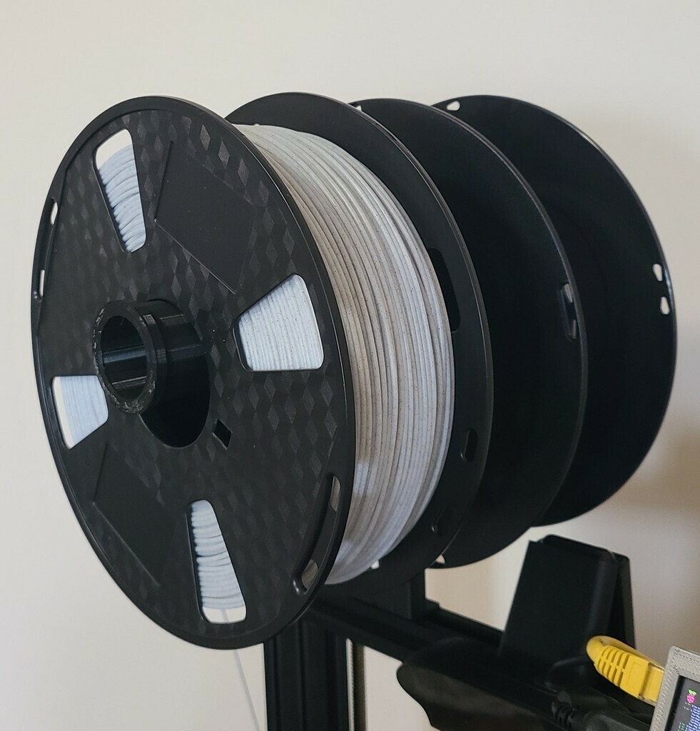 Free 3D file Dual filament spool holder for Ender 3 V2 🪢・3D printable ...