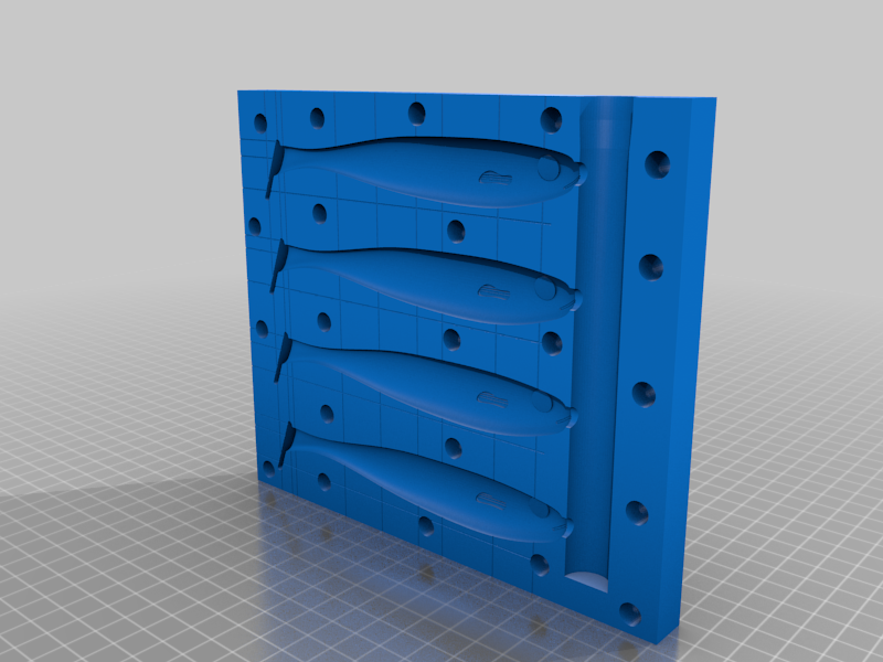 Free 3D file 5 Inch Paddle Tail Swimbait・3D printable design to ...