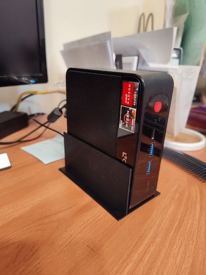 Free 3D file Mini_PC_stand・Object to download and to 3D print・Cults