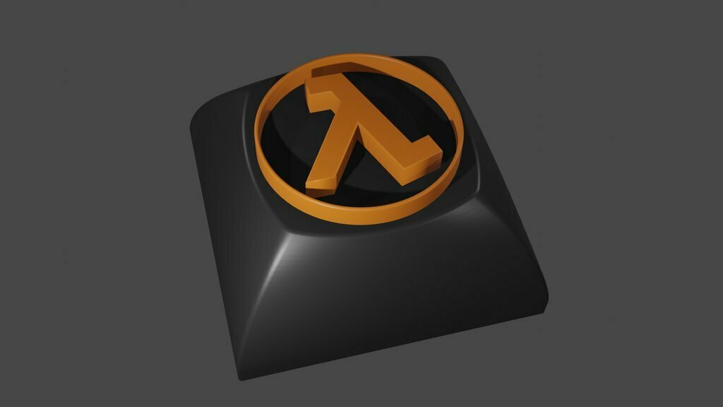 Free 3D file Half-Life Keycap (Cherry MX)・3D print design to download・Cults