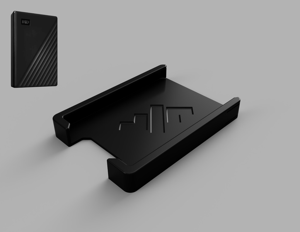 Free 3D file WD Passport Holder 🛂・3D printable model to download・Cults