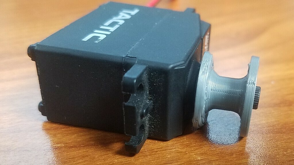 Free 3D file Servo Winch Spool / Drum・3D print model to download・Cults