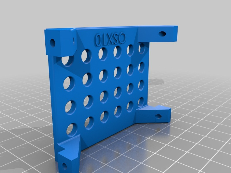 Archivo 3D gratis OSX10 / SCX10 Receptor / ESC Mount・Modelo para ...