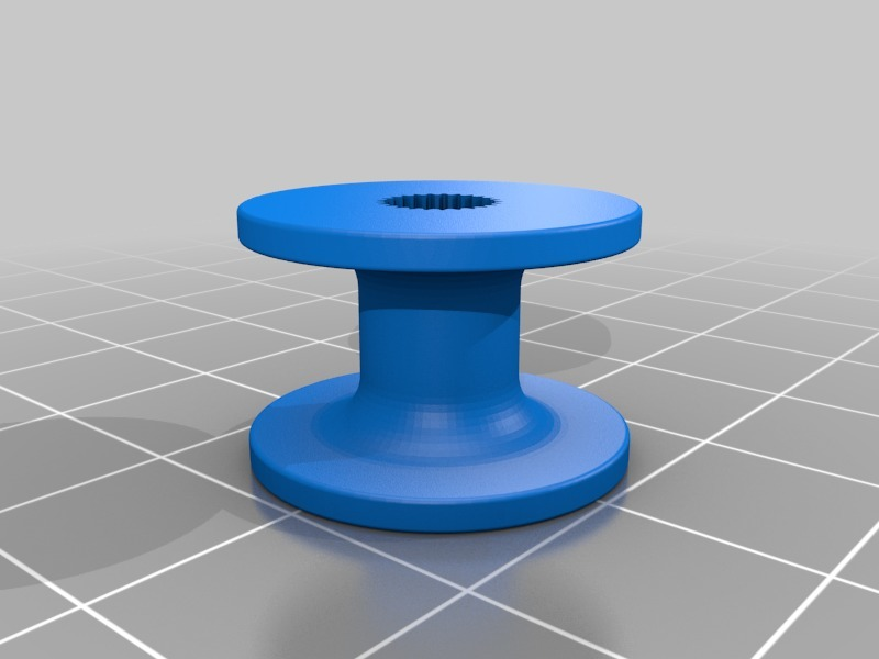 Free 3D file Servo Winch Spool / Drum・3D print model to download・Cults