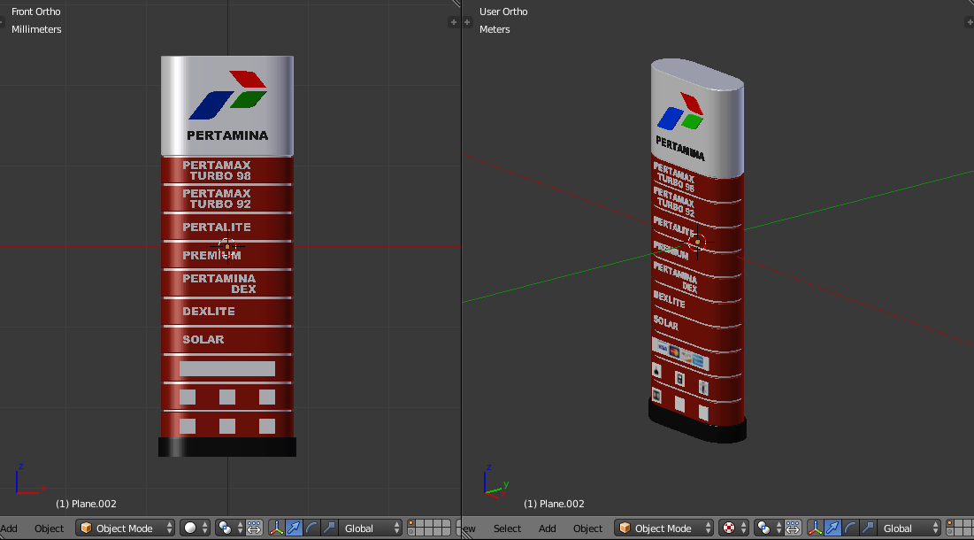 Stl File Plang Spbu Pertamina 🔧・3d Printable Model To Download・cults