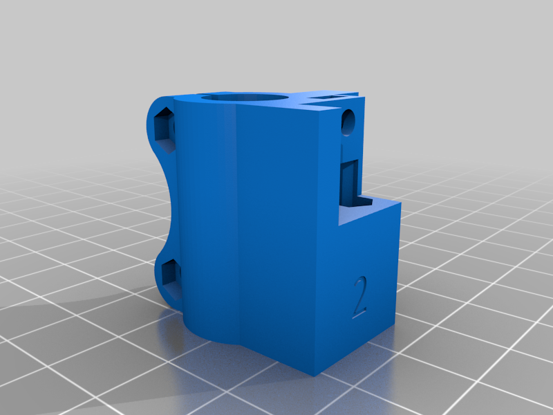Free 3D file Ultimaker block for 8x11x30 and 6mm cross shafts ・3D ...