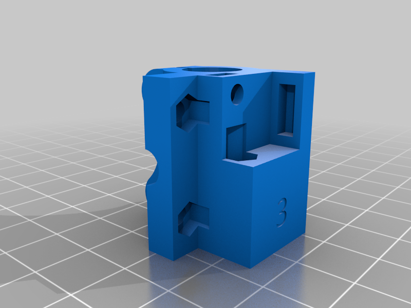 Free 3D file Ultimaker block for 8x11x30 and 6mm cross shafts ・3D ...