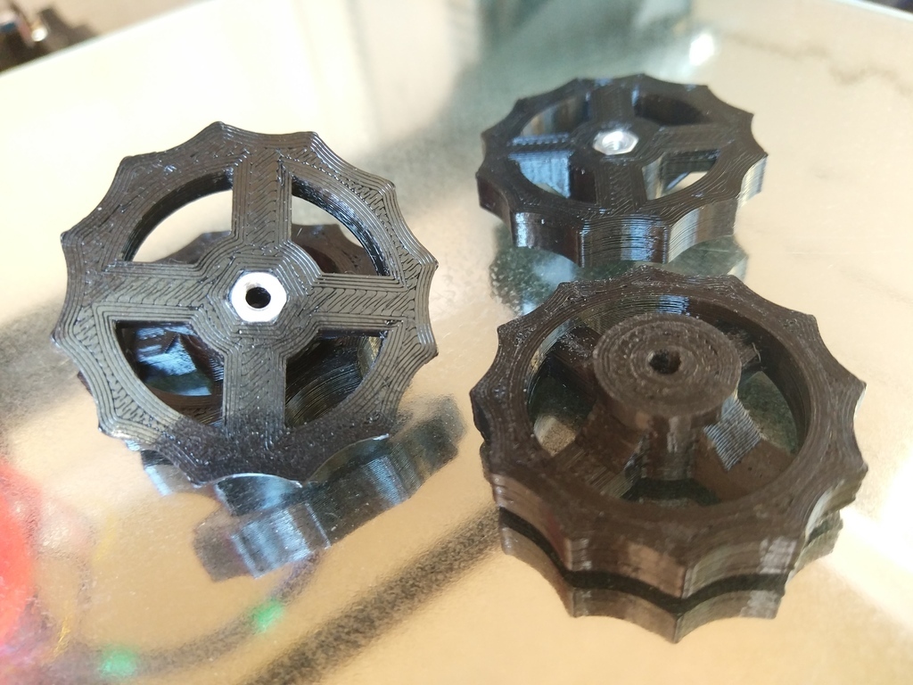 Free 3D file Level Knob M3 30mm + 40mm 🎚️・3D printing template to ...