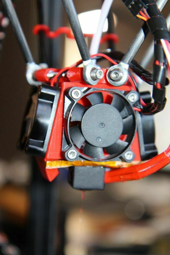 Free 3D file Delta Kossel Effector 3x 40mm Fan BLTouch Sensor 🧞‍♂️・3D ...