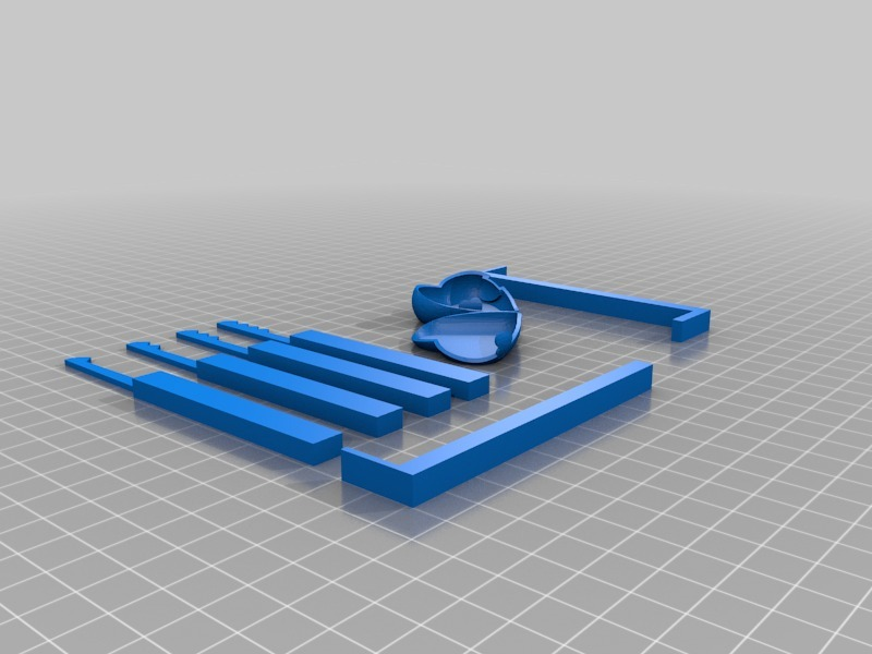 Free 3D file toothpick set (lock pick set) and heart box 🦷・Template to ...