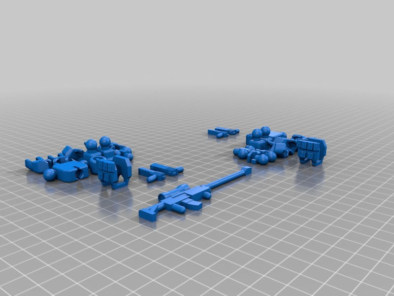 Free 3D file commando v1 🧞‍♂️・3D printable model to download・Cults