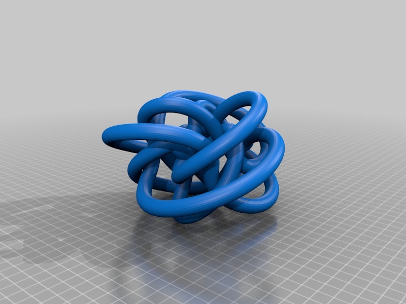 Free 3D file Knotted Orbit・3D printing model to download・Cults