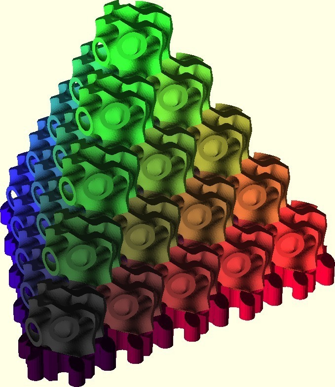 Free 3D file Modular Gyroid Puzzle・3D print model to download・Cults