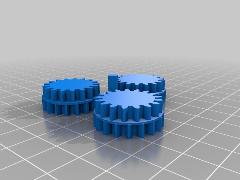 Free 3D file 1:246 Gearbox ⚙️・3D print object to download・Cults