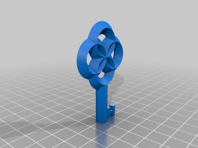 Free 3D file Skeleton Key・Template to download and 3D print・Cults
