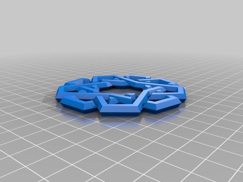 Free 3D file Interlocking Rings Puzzle・Template to download and 3D ...