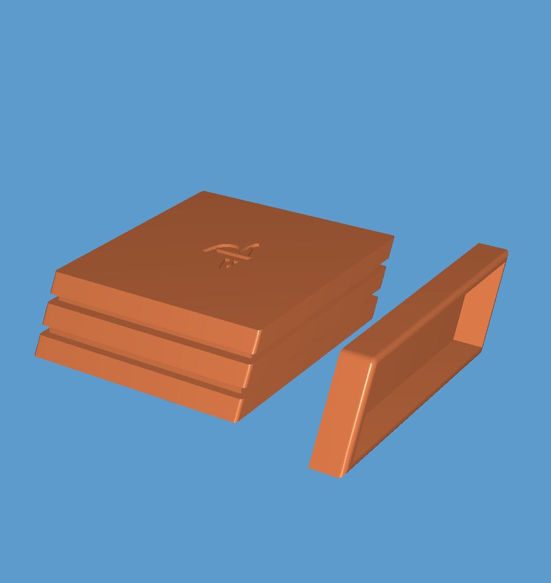 Free STL file PS4 Pro/Slim 🎮・3D printing template to download・Cults