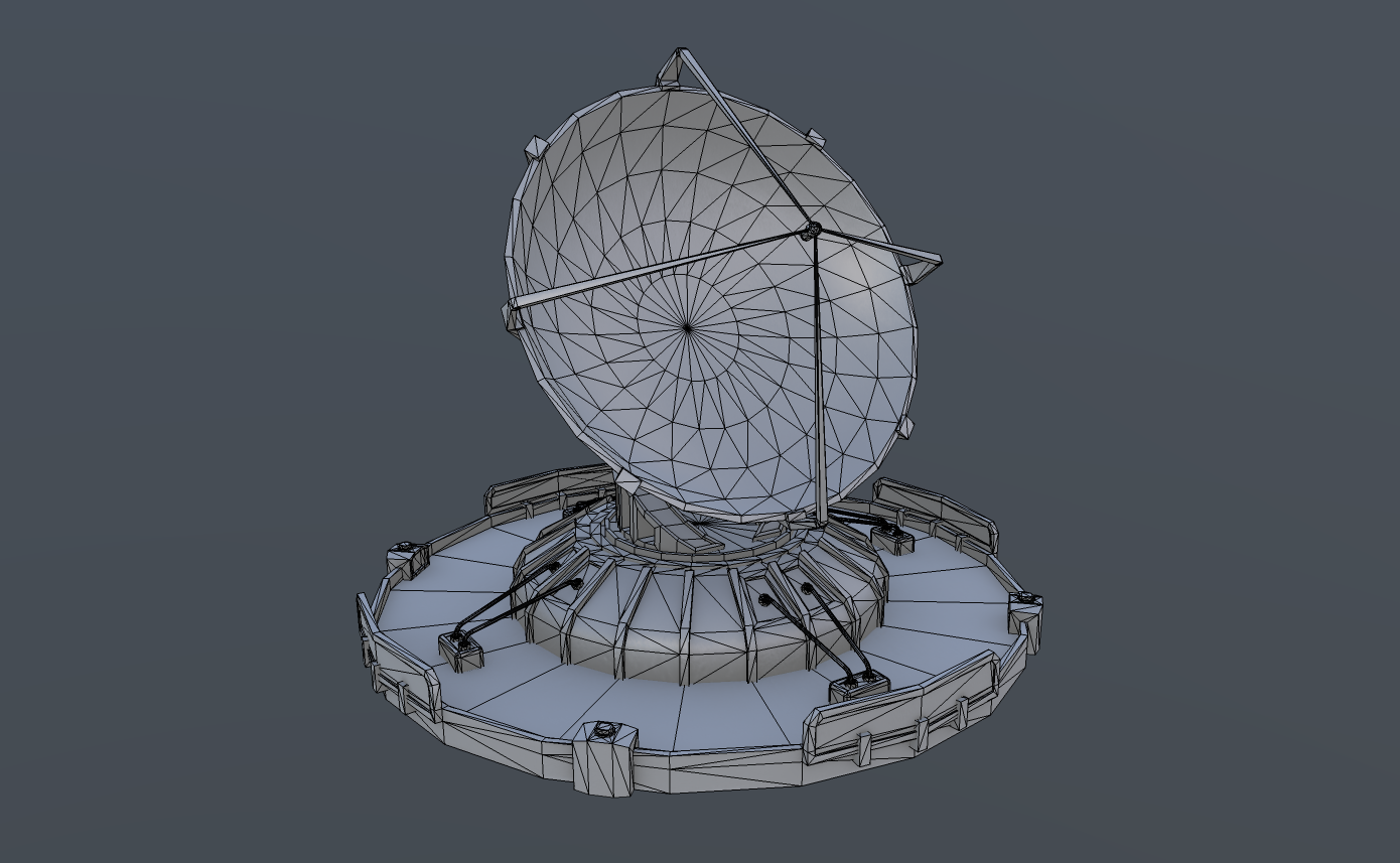 OBJ file Radar・3D printable model to download・Cults