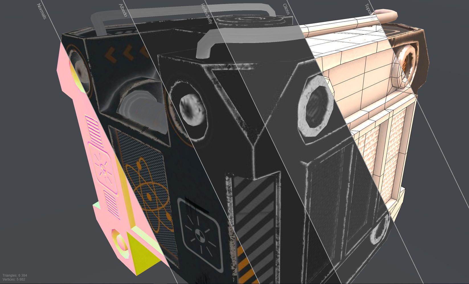 STL file Sci-fi Box・3D printer design to download・Cults