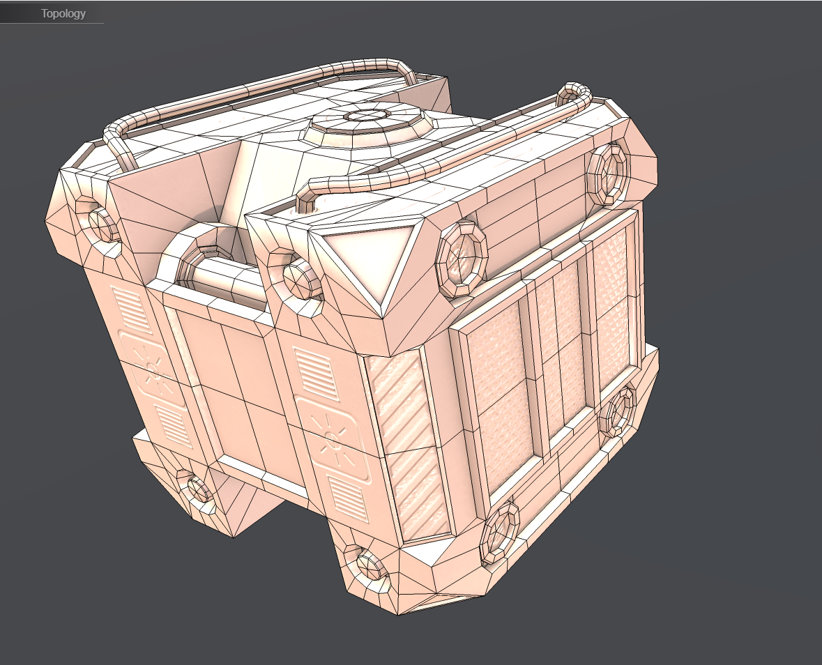 STL file Sci-fi Box・3D printer design to download・Cults