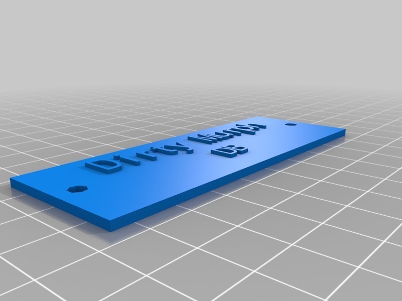 Free 3D file Name plaque 🎭・3D printable model to download・Cults