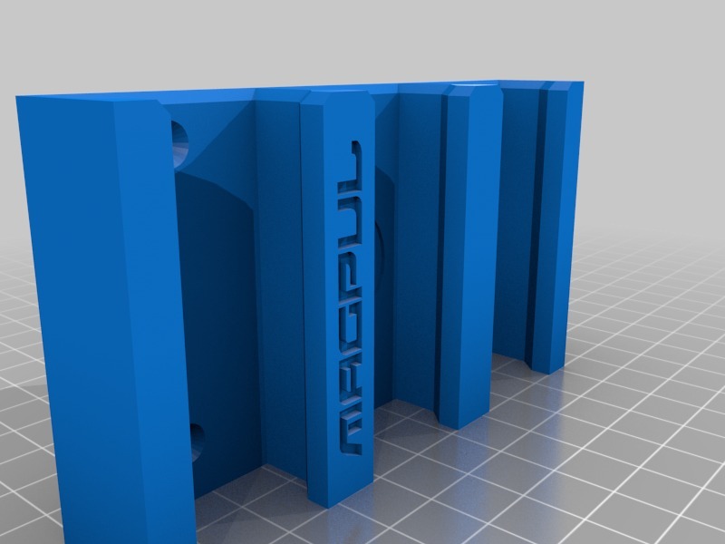 Free 3D file magpul magazine rack extendable・Model to download and 3D ...