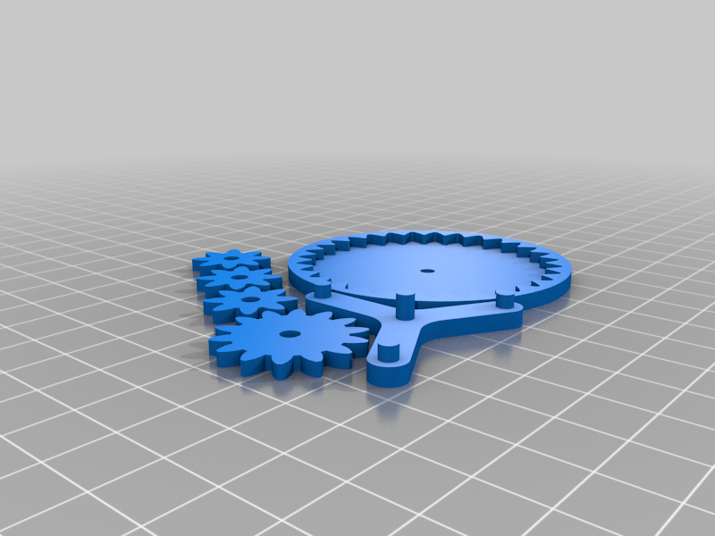 Free 3D file Planetary gears working・3D print object to download・Cults