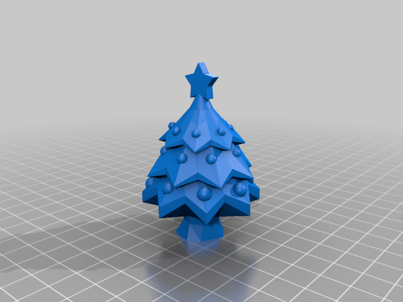 Free 3D file Simple Christmas Tree・3D printing template to download・Cults