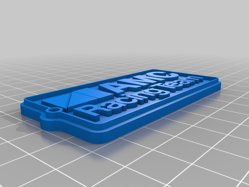 Free 3D file AMC Racing Keychain・Design to download and 3D print・Cults