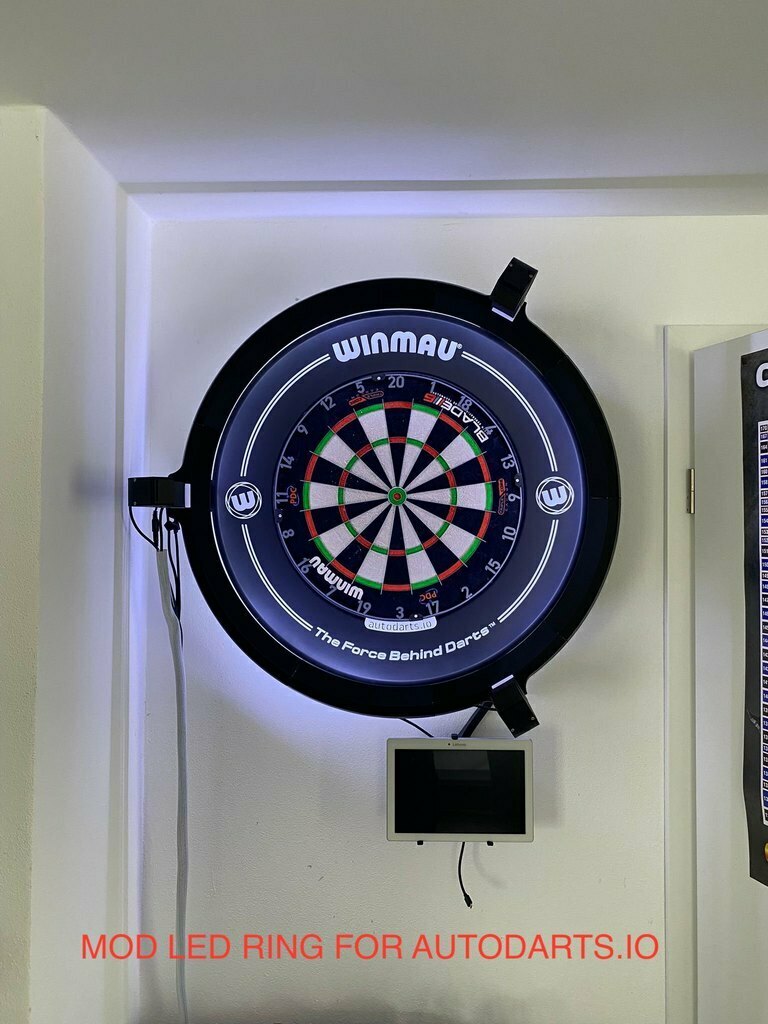 Free 3D file mod. AUTODARTS.IO LED Ring・3D printer design to download・Cults