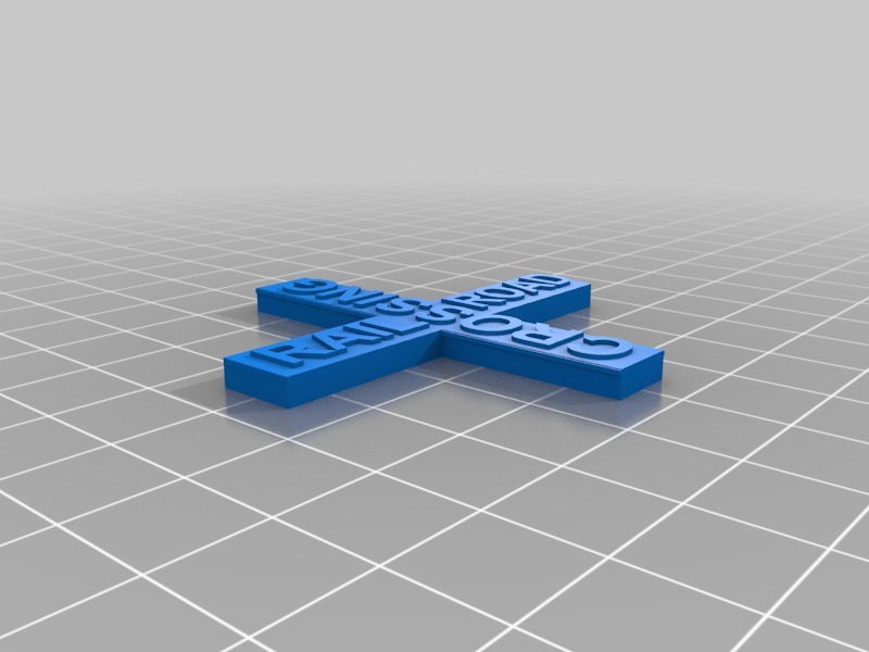 Free 3D file G-Scale Crossbuck 👽・3D printable design to download・Cults
