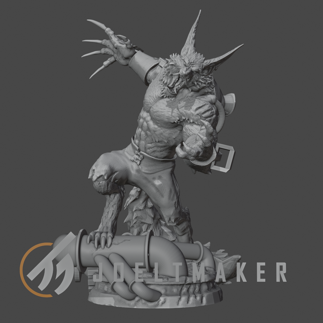 STL file Warwick / League of legends・3D printing idea to download・Cults