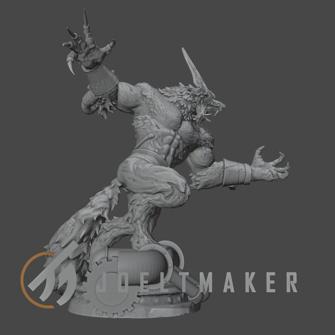STL file Warwick / League of legends 🎨・3D printing idea to download・Cults