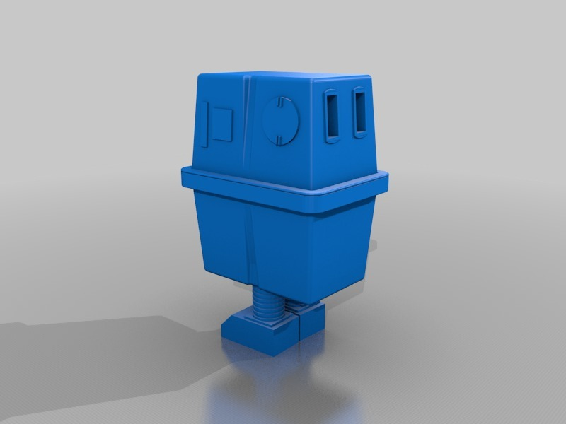 Free 3D file DroidDivision Gonk Droid 🤖・3D print design to download・Cults