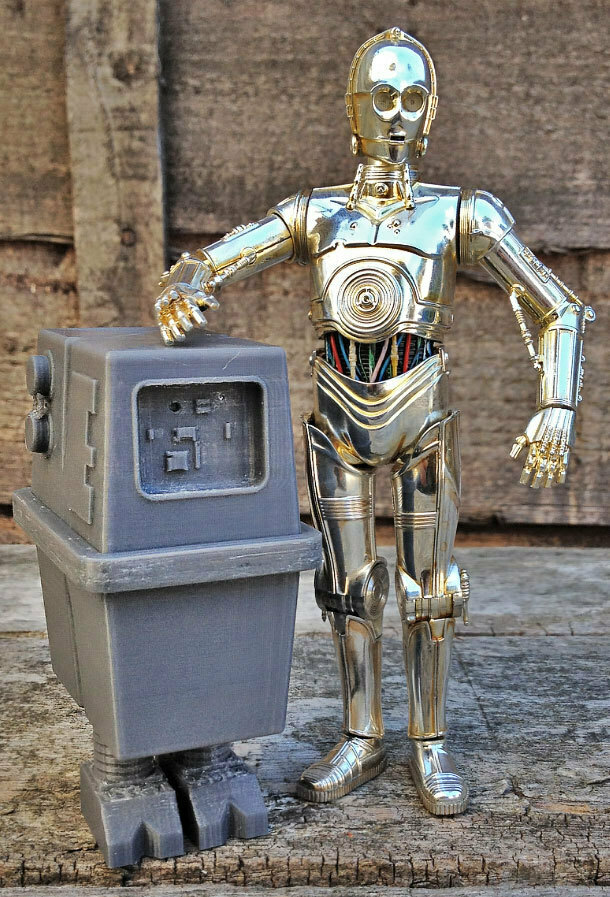 Free 3D file DroidDivision Gonk Droid 🤖・3D print design to download・Cults