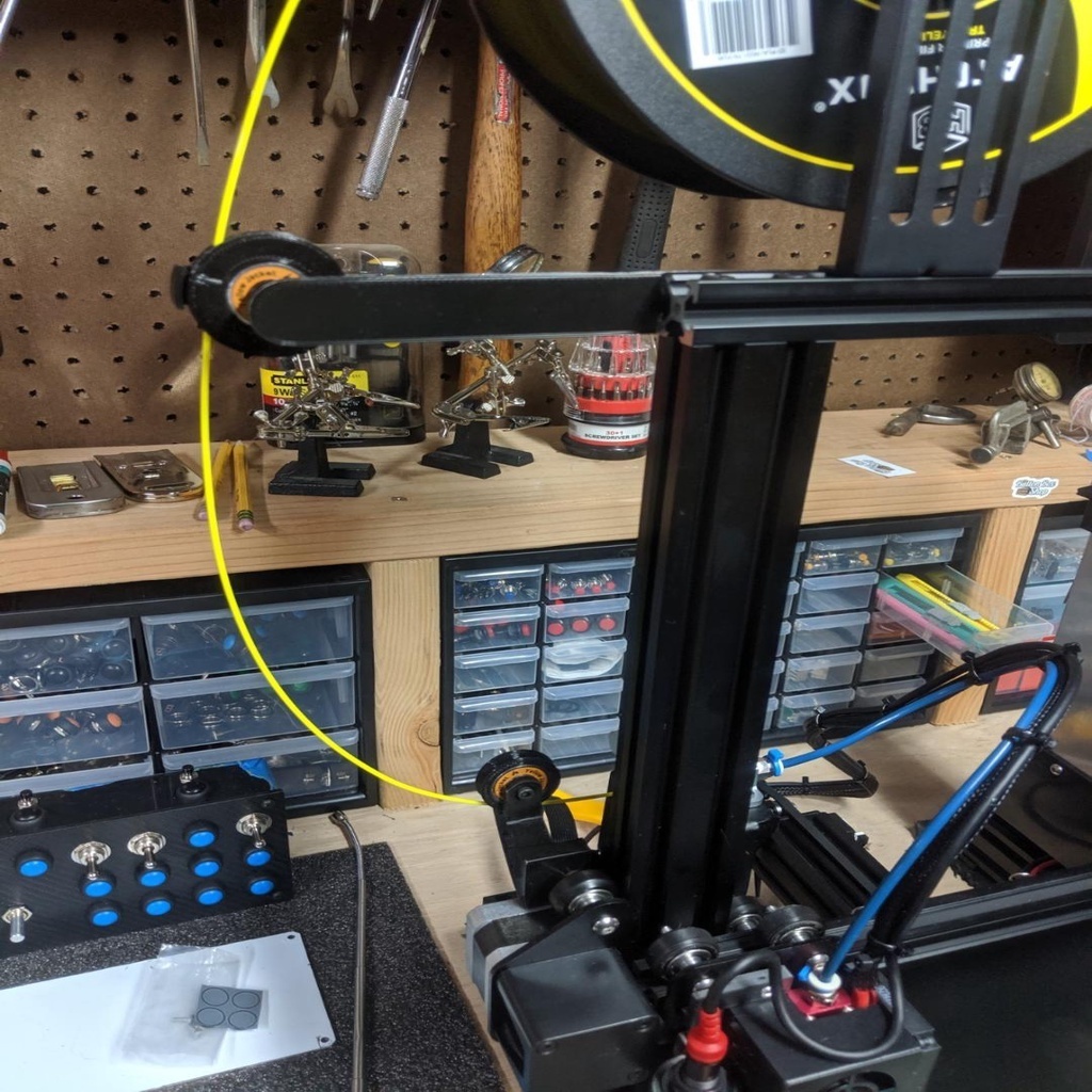 Free 3D file Upper Filament Guide・3D printing design to download・Cults