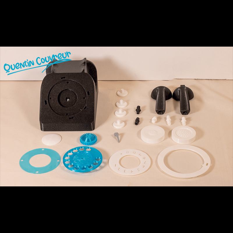 STL file Retro rotary phone 📞・3D printable design to download・Cults