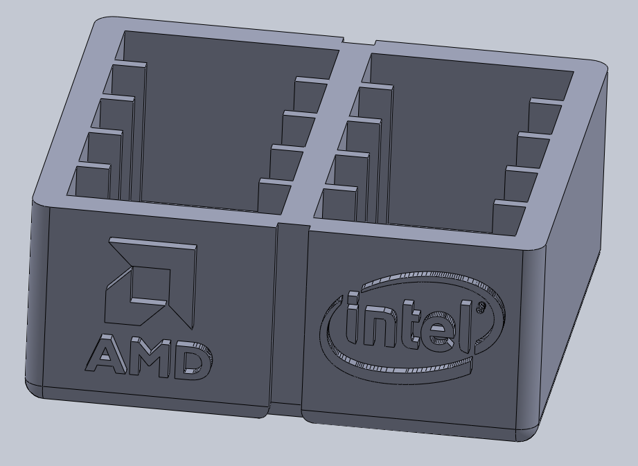 Free 3D file CPU cases and Box 📦・3D printable design to download・Cults