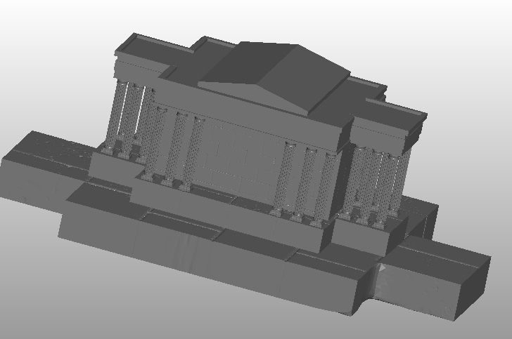 STL file House Temple of Taurus Saint Seiya Mini Diorama・3D printer ...
