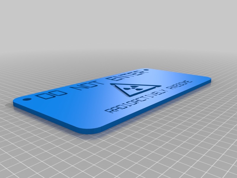 Free 3D file My Room Sign・3D print design to download・Cults