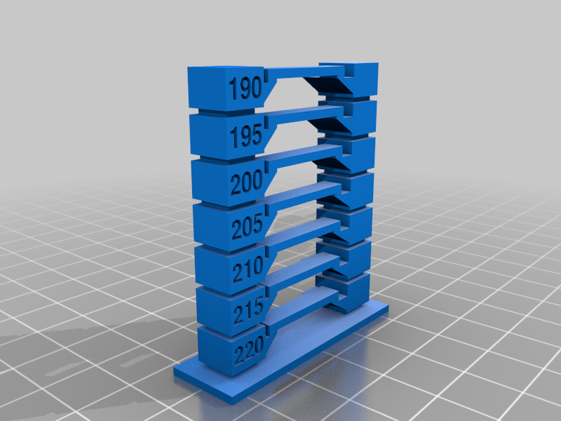 Free 3D file My CustAhojomized Better Temperature Tower・3D printing ...