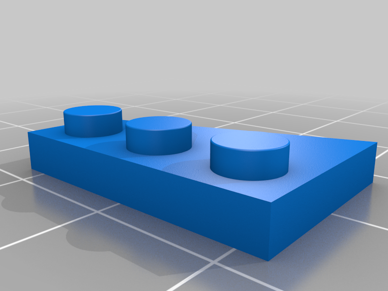 Free 3D file Lego 2x3 Wedge Plate・3D print design to download・Cults