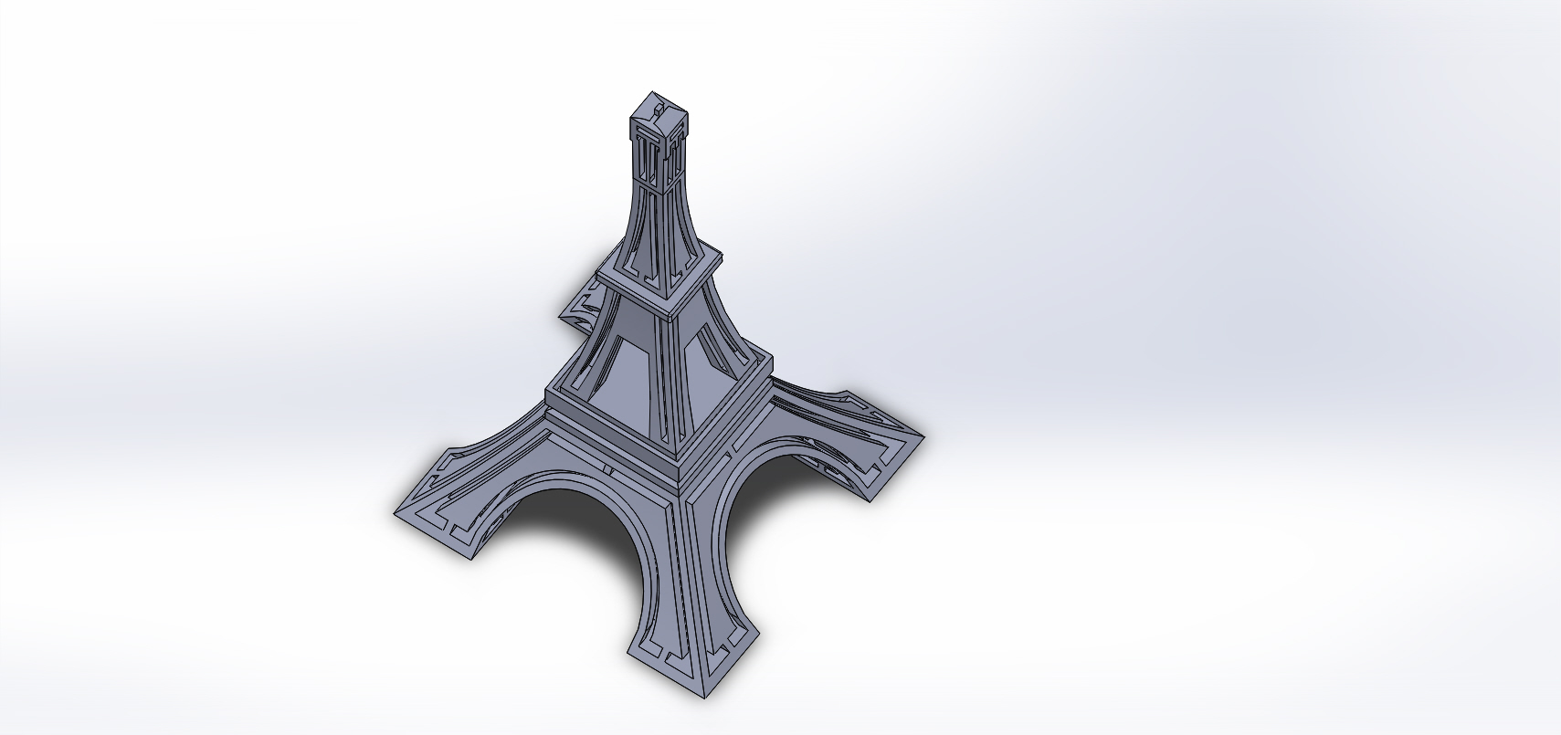 Free STL file Eiffel Tower 🏠・3D printer design to download・Cults