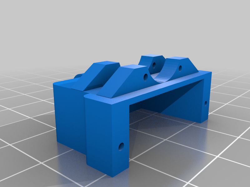 Free 3D file Axial SCX24 Emax Servo Front & Rear ADJ 4 Link Mounts High ...