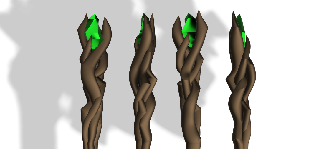 3D file KEYLETH Staff STL FILES [Legend of Vox Machina] 🎲・Template to ...