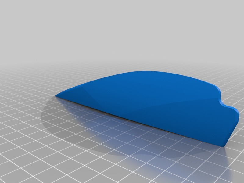Free STL file Kiteboarding fin・3D printing template to download・Cults