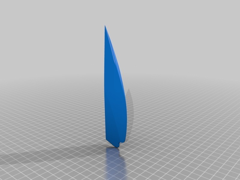Free STL file Kiteboarding fin・3D printing template to download・Cults