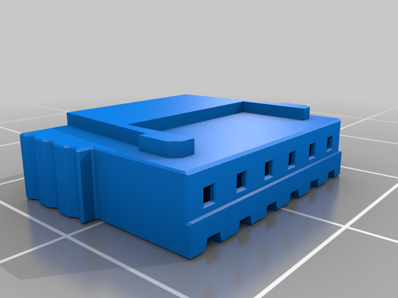 Free STL file JST XH Plug for Dupont Contacts 3-7 Pin Balance Plug ...