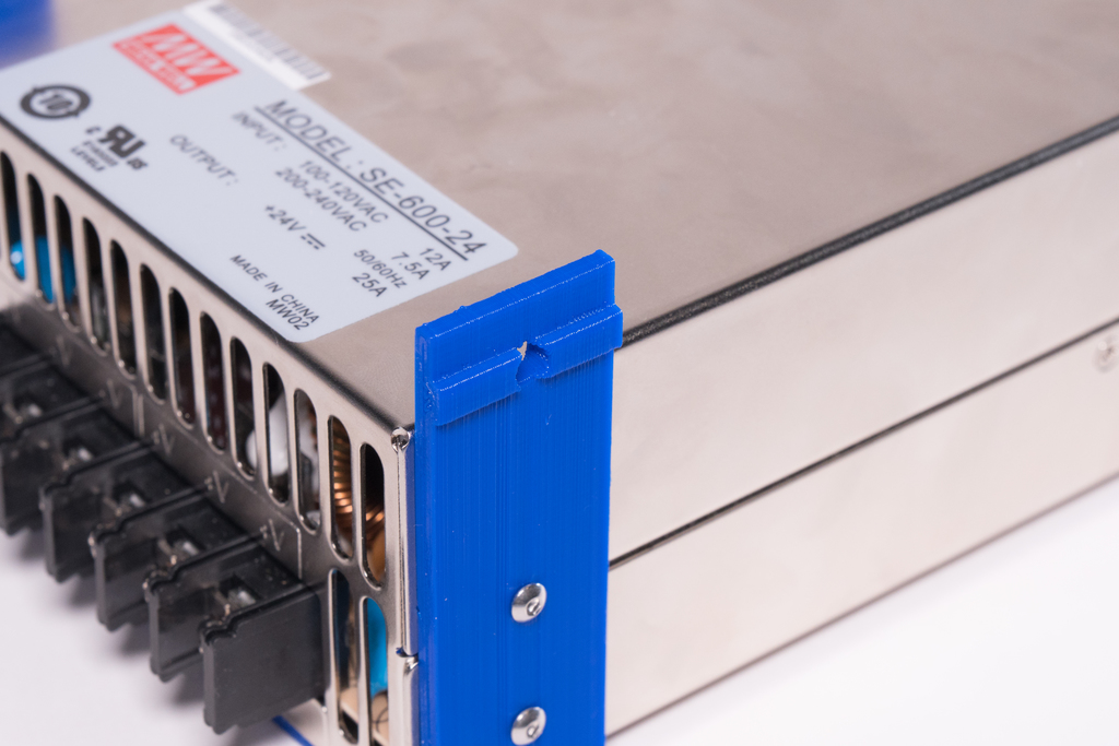 3D file Mean Well PSU Mount for 2020 Aluminum Extrusion・Model to ...